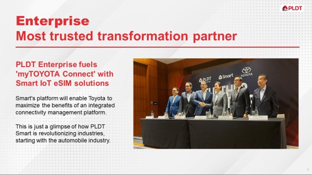 PLDT — Leading and inspiring Filipinos to create a better tomorrow