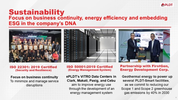 PLDT — Leading and inspiring Filipinos to create a better tomorrow